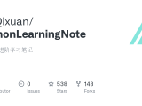 Github Liuqixuan Pythonlearningnote Python 进阶学习笔记