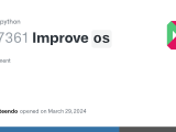Improve Os Issue 117361 Python Cpython Github