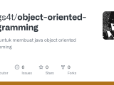 Github Vangs4t Object Oriented Programming Belajar Untuk Membuat