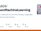 Github Wata909 Pythonmachinelearning Practice Notebooks For Numpy