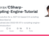 Github Pycorax Csharp Scripting Engine Tutorial Sample Solution For