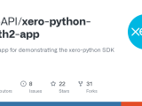 Github Xeroapi Xero Python Oauth2 App Python App For Demonstrating