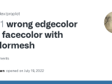Wrong Edgecolor And Facecolor With Pcolormesh Issue 371 Proplot