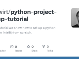 Github Zoowirt Python Project Setup Tutorial In This Tutorial We