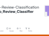 Github App Review Classification App Review Classifier Github