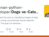 Github Mannan Python Developer Dogs Vs Cats Image Classification