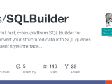 Github C9s Sqlbuilder A Powerful Fast Cross Platform Sql Builder