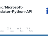 Github Fulfilio Microsoft Translator Python Api