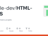 Github Saile Dev Html Css Meu Primeiro Projeto