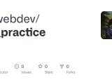 Github Wjwebdev Git Practice