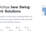 Github Gt Aditya Java Swing Client Solutions Client Solution Is The