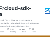 Github Sap Cloud Sdk Java Use The Sap Cloud Sdk For Java To Reduce