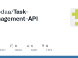 Github Siisodaa Task Management Api