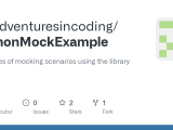 Github Myadventuresincoding Pythonmockexample Examples Of Mocking