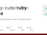 Github Ruby Cute Ruby Cute Ruby Critically Useful Tools For Experiments
