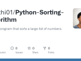 Github Anathi01 Python Sorting Algorithm Python Program That Sorts A