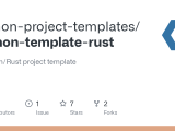 Github Python Project Templates Python Template Rust A Python Rust