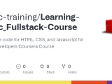 Github Ionic Training Learning Ionic Fullstack Course Example Code