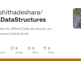 Github Bhashithadeshara Javadatastructures Java Codes For Diffrent