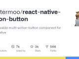 Github Mastermoo React Native Action Button Customizable Multi
