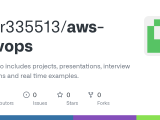 Github Pstr335513 Aws Devops This Repo Includes Projects