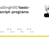 Github Richasingh00 Basic Javascript Programs
