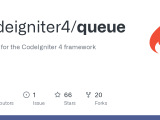 Github Codeigniter4 Queue Queues For The Codeigniter 4 Framework