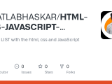 Github Chatlabhaskar Html Css Javascript Projects To Add List With