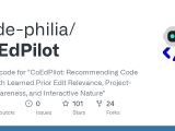Github Code Philia Coedpilot Source Code For Coedpilot