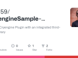Github Cry 59 Cryenginesample Cmakepluginwithlib Simple Cryengine
