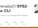 Github Harenabs21 Sys2 Java Cli A Simple Java Cli That Interacts