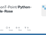Github Pythont Point Python Turtle Rose