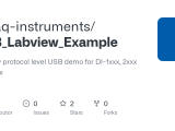 Github Dataq Instruments Usb Labview Example Labview Protocol Level