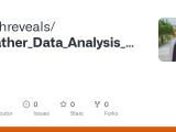 Github Earthreveals Weather Data Analysis Pythonapi