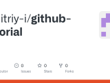 Github Dmitriy I Github Tutorial Tst