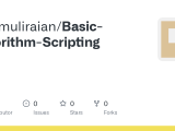 Github Ddamuliraian Basic Algorithm Scripting