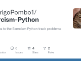 Github Rodrigopombo1 Exercism Python Solutions To The Exercism
