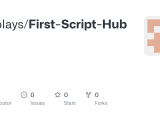 Github Dillplays First Script Hub