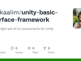 Github Lukekaalim Unity Basic Interface Framework A Super Light Set