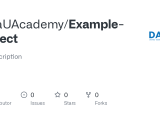 Github Datauacademy Example Project Any Description
