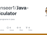 Github Thanseer1 Java Calculator My First Programe In Java