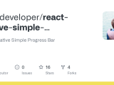 Github Httpdeveloper React Native Simple Progressbar React Native