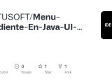 Github Idetusoft Menu Gradiente En Java Ui Netbeans