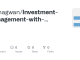 Github A Bhagwan Investment Management With Python And Machine Learning