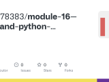 Github Ms978383 Module 16 Db And Python Framework Industry Program