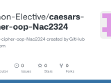 Github Python Elective Caesars Cipher Oop Nac2324 Caesars Cipher Oop