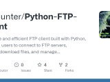 Github Ukihunter Python Ftp Client A Simple And Efficient Ftp Client