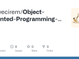 Github Kahvecirem Object Oriented Programming Oop With Python