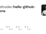 Github Dchefcoder Hello Github Actions