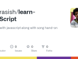 Github Rudrasish Learn Javascript Started With Javascript Along With